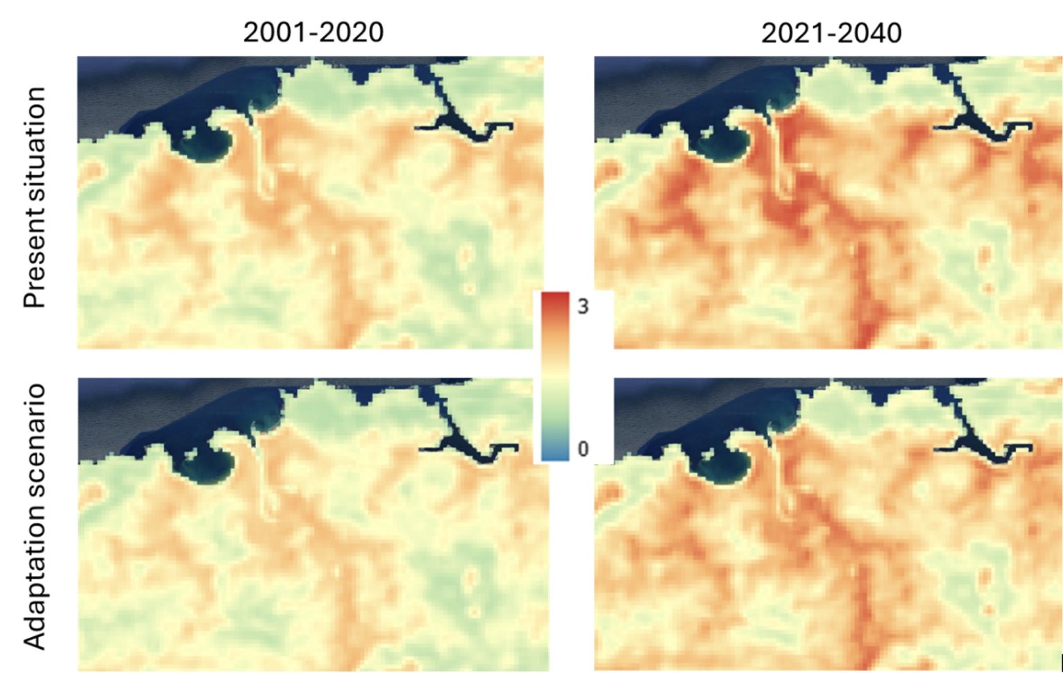 Adaptation Modelling Framework for Heat Stress Exposure | Destination Earth