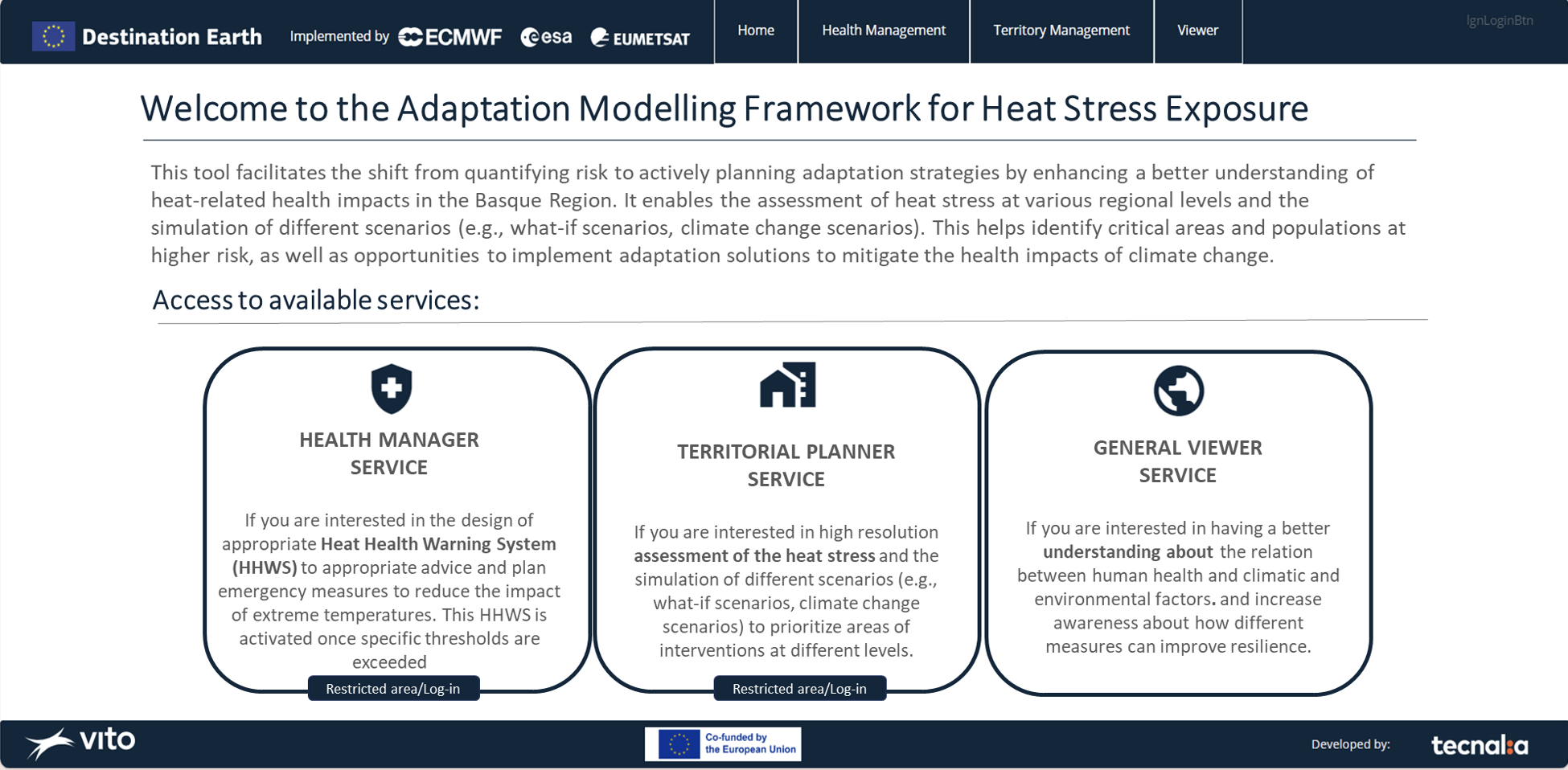 Adaptation Modelling Framework for Heat Stress Exposure | Destination Earth